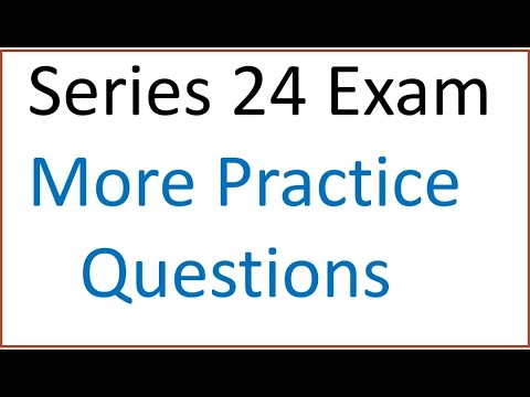 Series 24 Exam General Securities Principal EXPLICATED Practice ...