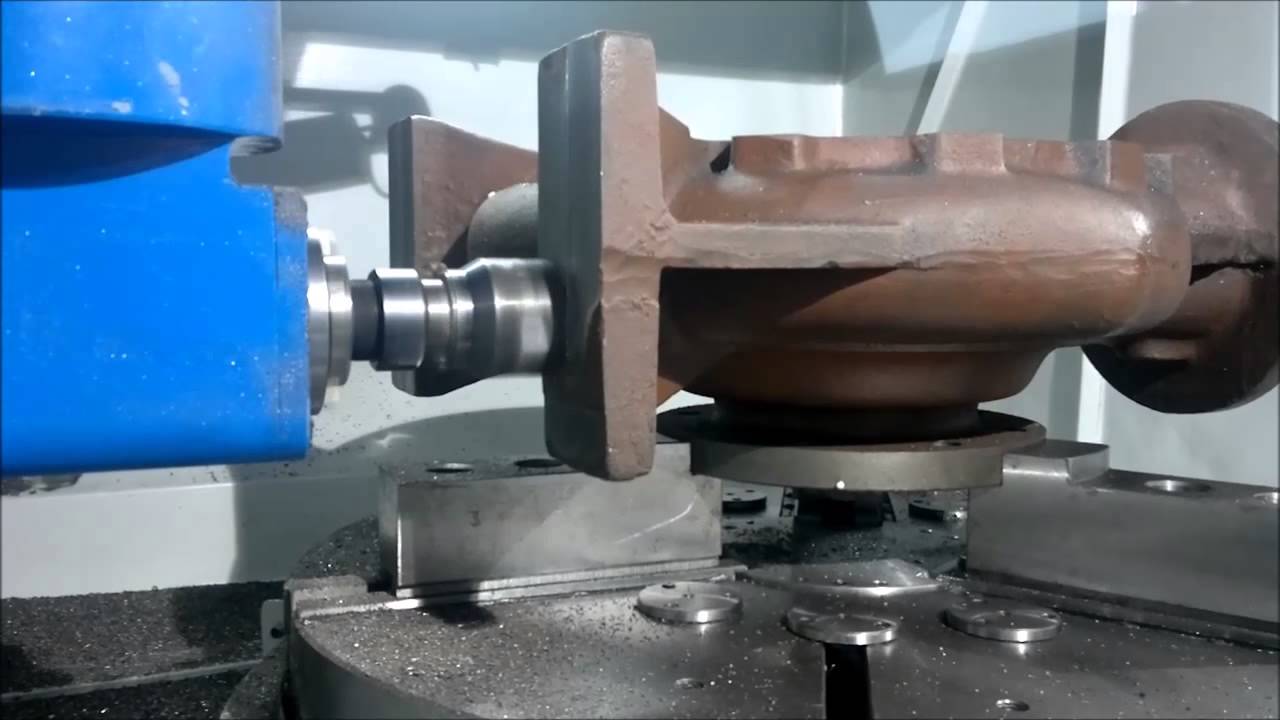 Machining of Pump Casing - YouTube