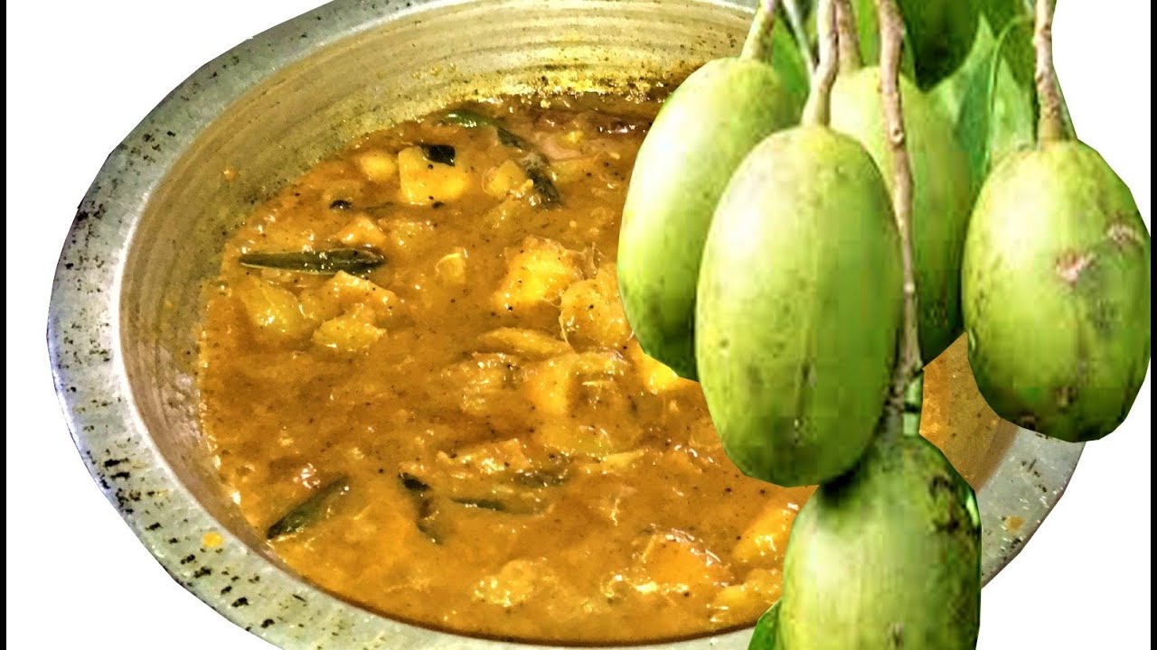Sweet & Spicy Ambarella Curry - Srilankan Ambarella Curry - YouTube