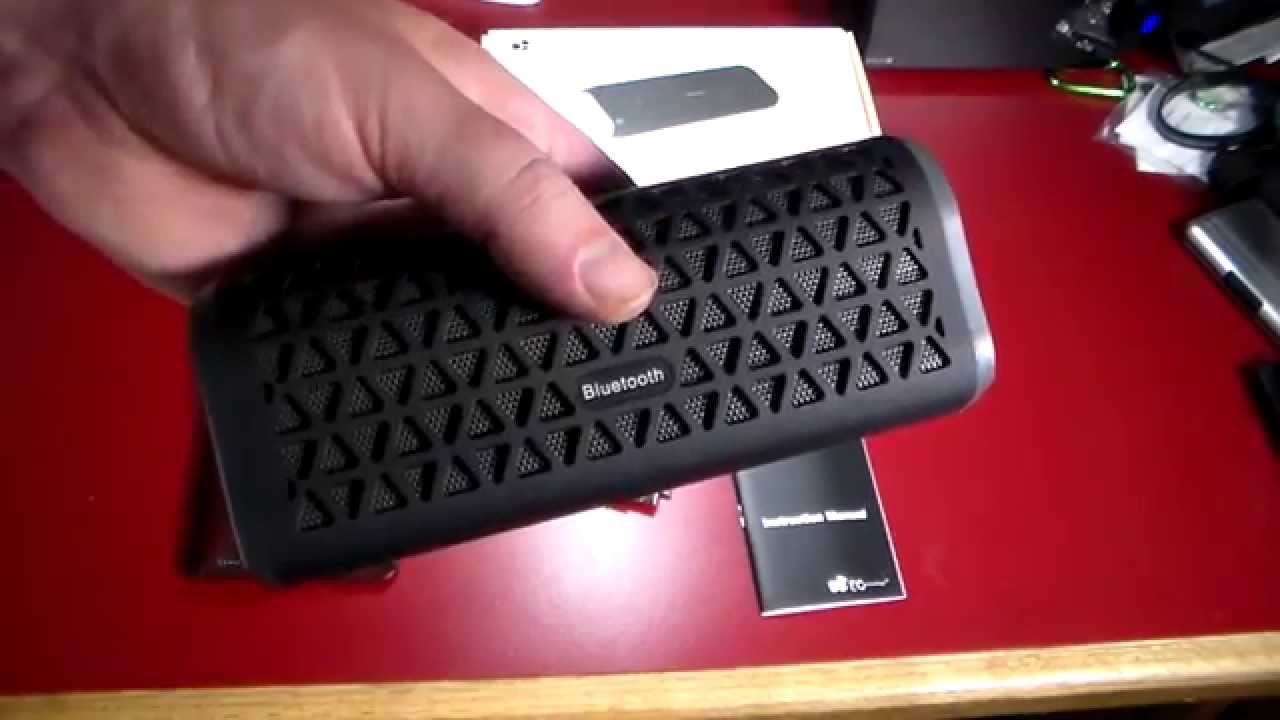 EC Technology BlueTooth Speaker & SpeakerPhone - YouTube