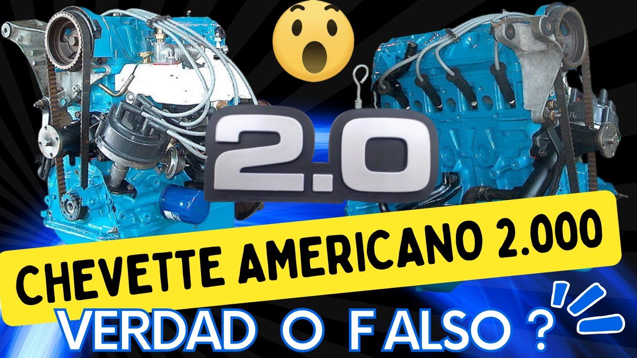 MOTOR CHEVETTE 🇺🇸 AMERICANO 🇺🇸 TODO LO QUE DEBES SABER🇺🇸 😲 - YouTube