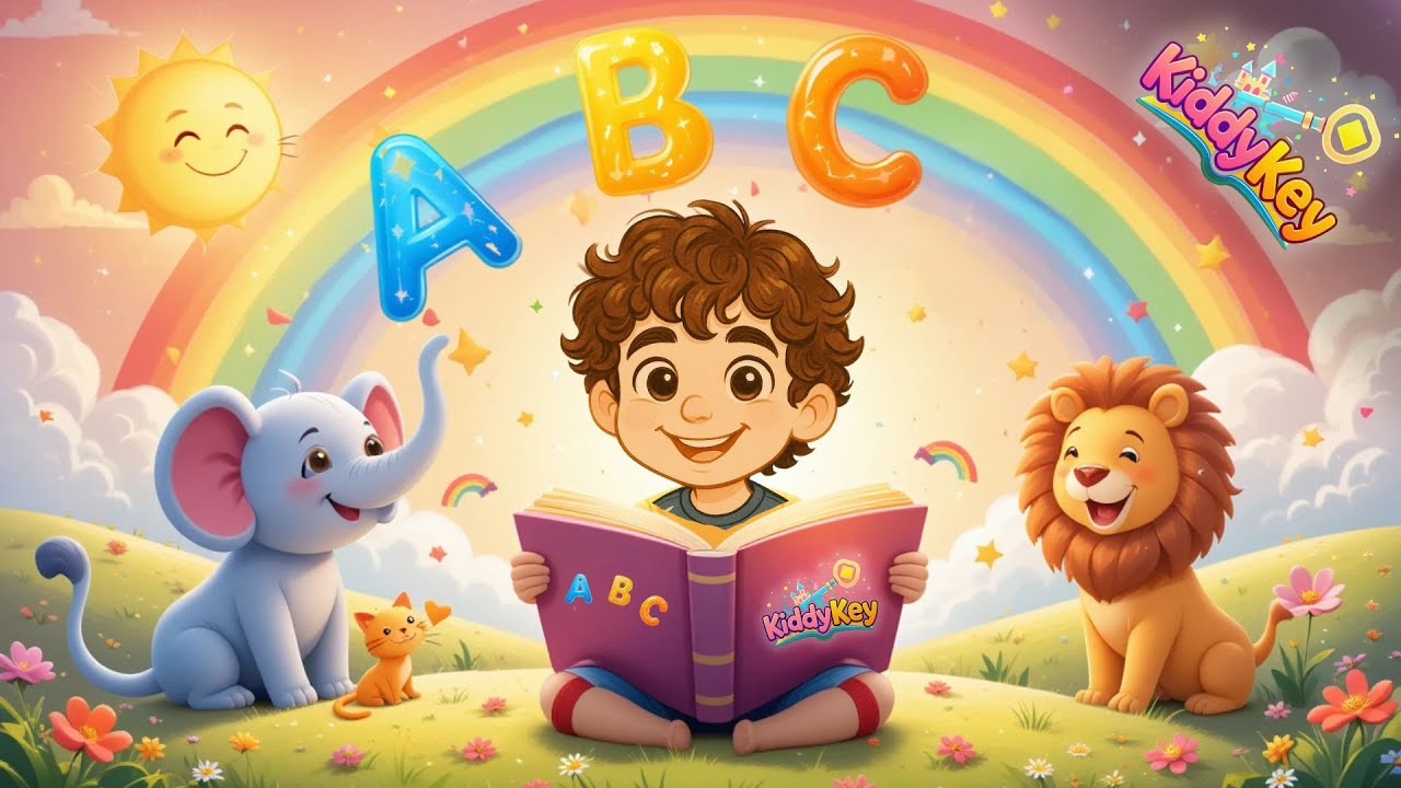 ABC Book | Animated Read Aloud | KiddyKey - YouTube