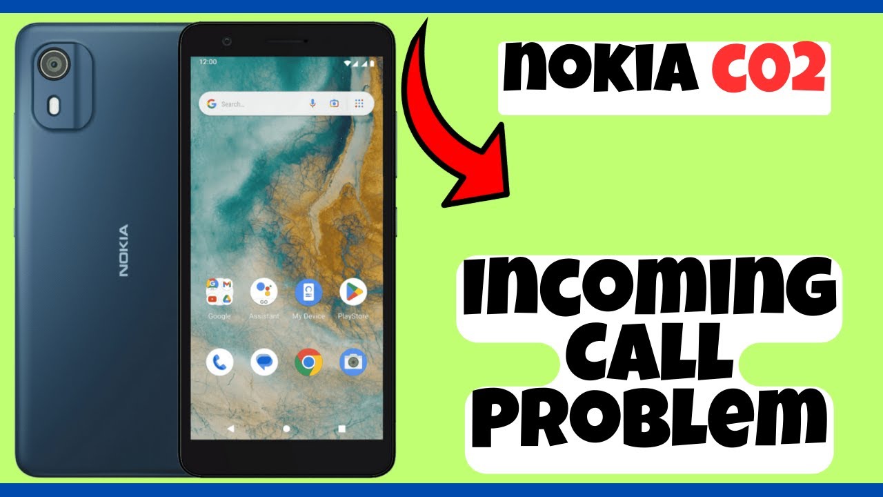 Nokia C02 Incoming call not showing on display || Incoming Call Problem ...