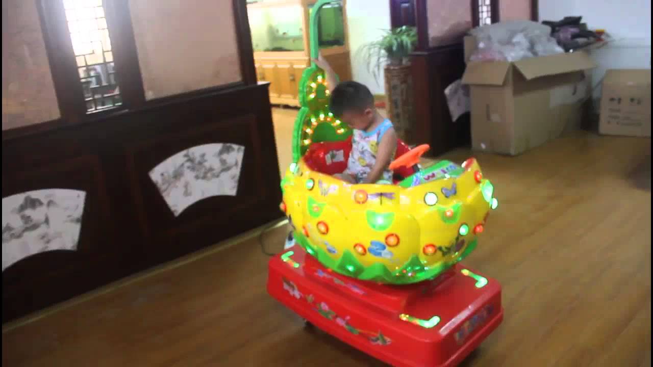 kiddie ride butterfly by www.adityagames.com - YouTube