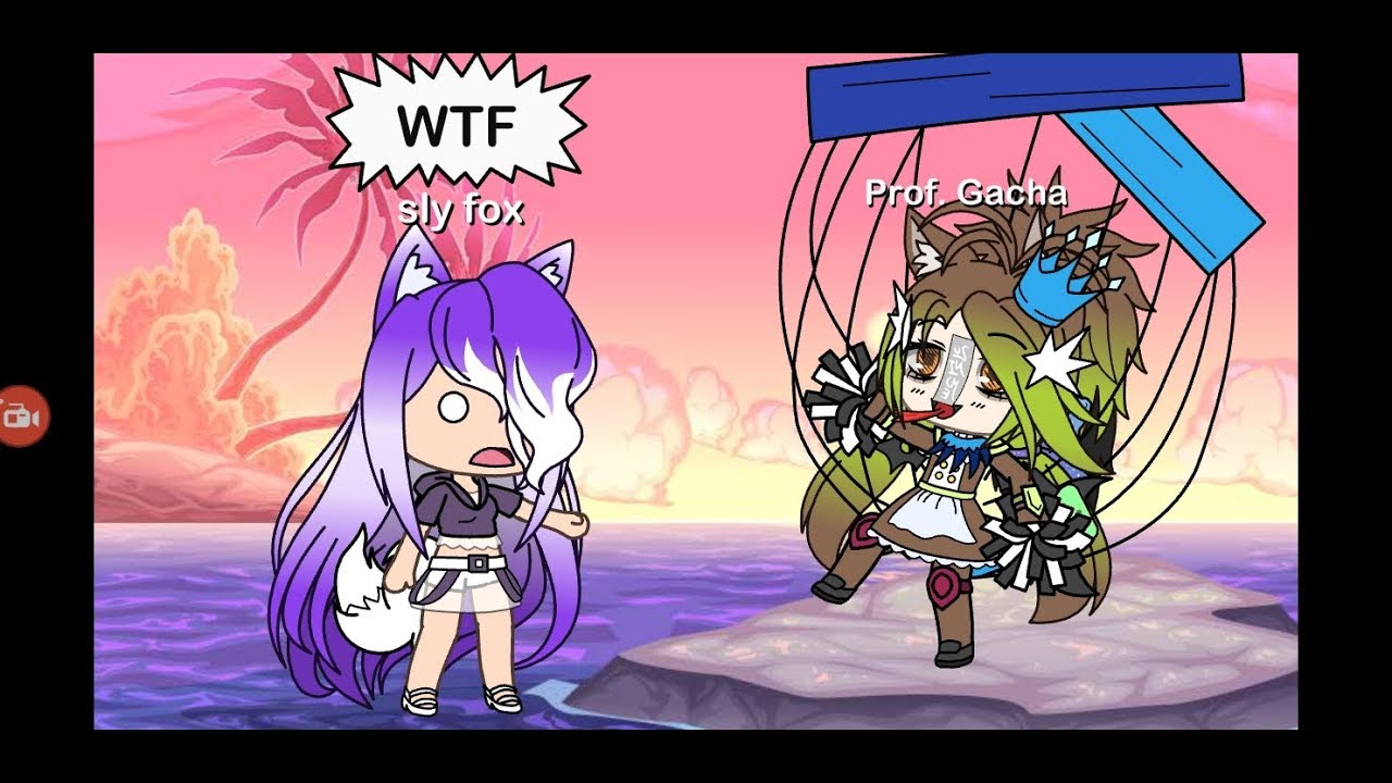 When my friend makes a gaccha life character - YouTube