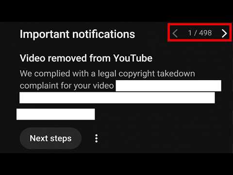 500 Copyright Strikes...