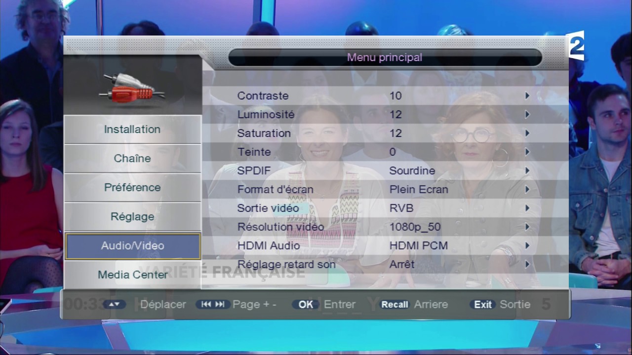 Présentations des menus du chipset Sunplus - YouTube