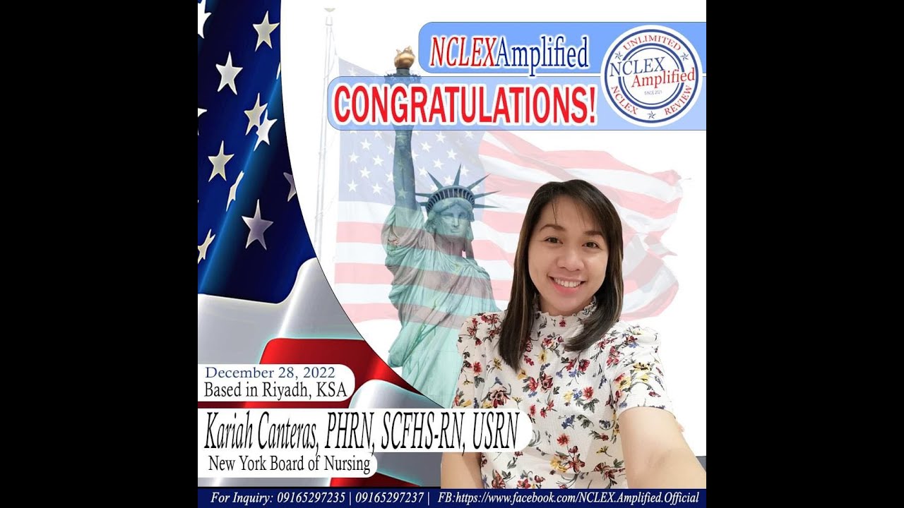 MY NCLEX STORY 2022 | NEW YORK USRN | NCLEX AMPLIFIED BABY | NO BED ...
