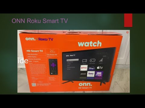 ONN HD Roku Smart TV Unboxing, Set Up, Reviews - YouTube