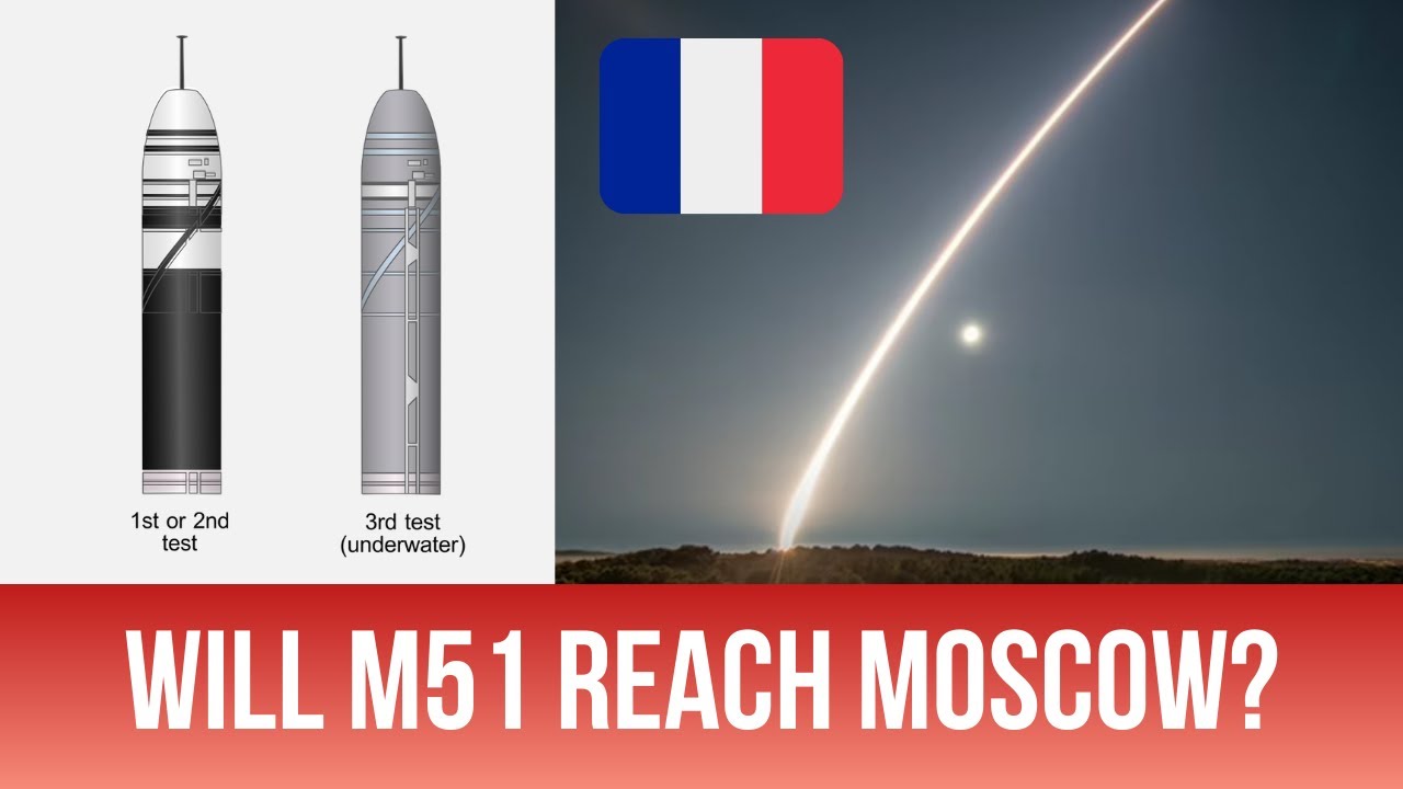 France developed and successfully tested a modernized M51 strategic ...