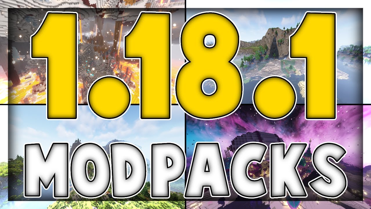 5 Minecraft Modpacks For 1.18.1 To Play NOW! (Modpack 1.18.1 Pt3) - YouTube