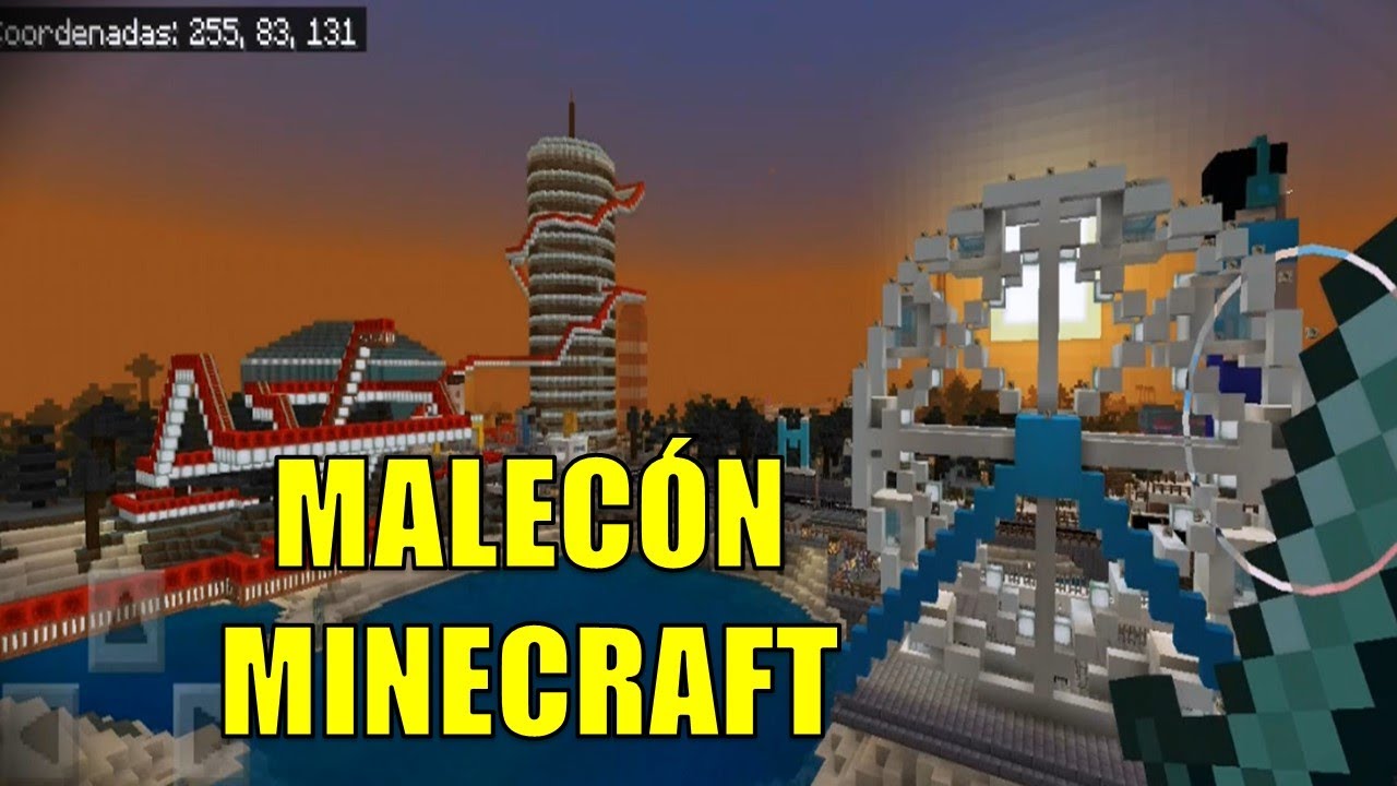EL MALECON MAS BONITO DE MINECRAFT UwU xddd - YouTube