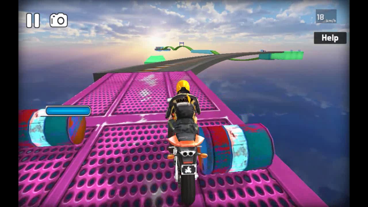 IMPOSSIBLE BIKE STUNTS 3D - Game preview - YouTube