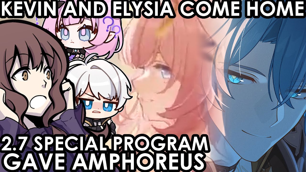 KEVIN AND ELYSIA?! I FREAKED OUT HARD AT THIS! | Honkai Star Rail 2.7 ...