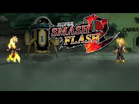 SSF2 MODS FUTURE GOHAN VS TRUNKS - YouTube