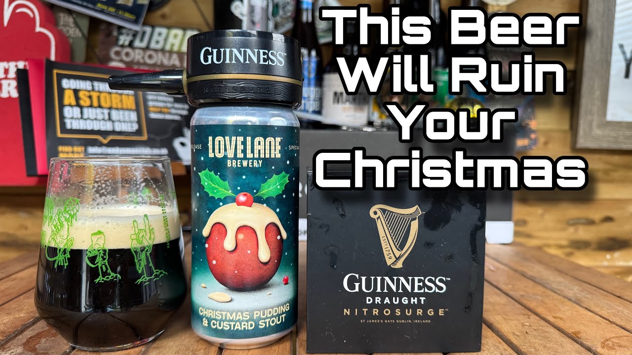 *NEW* CHRISTMAS PUDDING STOUT Love Lane Brewery through GUINNESS ...