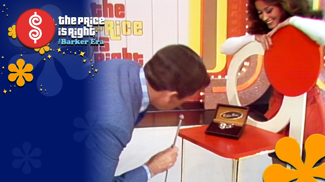 Bob Barker Helps a Contestant by Taking a Closer Look at a Prize | The ...