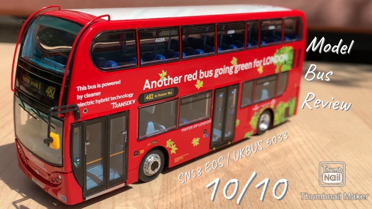Creative Master Northcord 1:76 Scale Transdev London Enviro400H (UKBUS ...