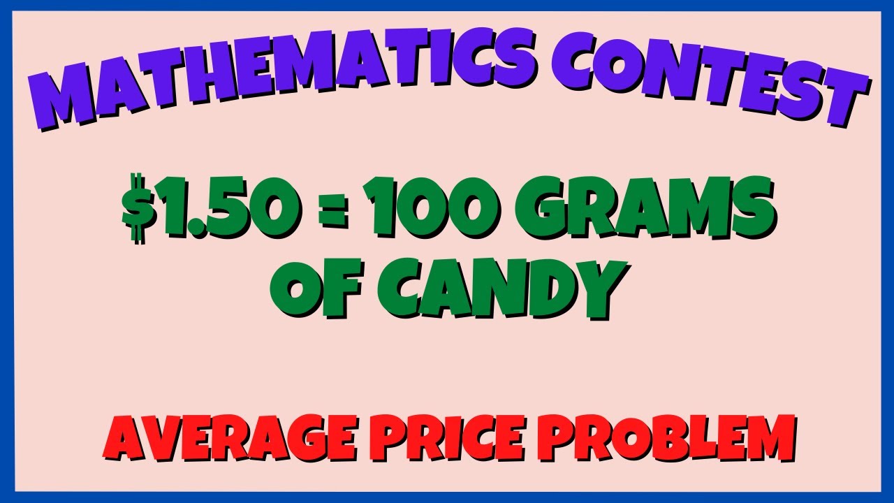 Average Price Unitary Method Problem YouTube average-price-unitary-method-problem-youtube
