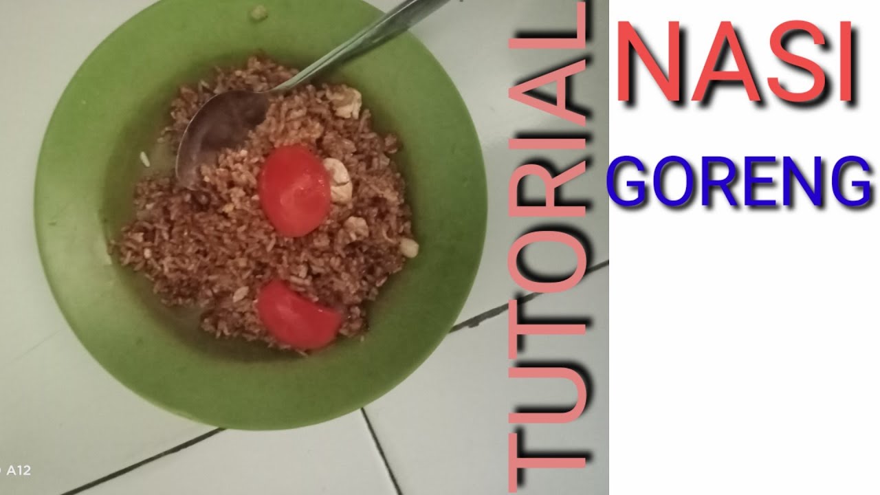 Tutorial masak nasi goreng - YouTube