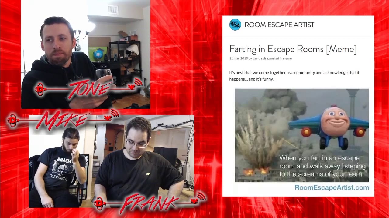 Room Escape Artist's Fart Meme www.trapdoorescapestream.com - YouTube