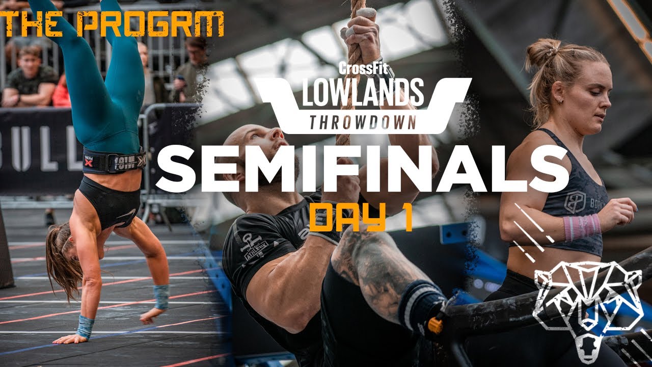 The Progrm Crossfit Lowlands Throwdown Semi-finals Day 1 - YouTube