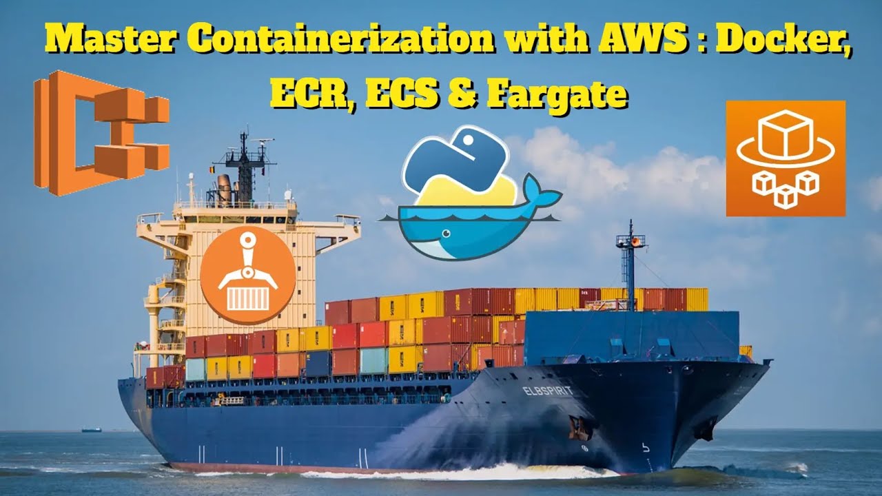 Master Containerization With Aws Docker Ecr Ecs And Fargate Youtube