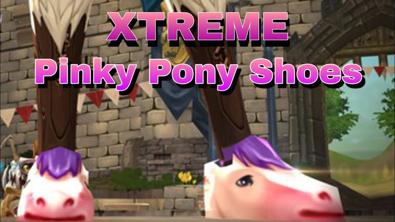 AQ3D Xtreme Pinky Pony Shoes! - YouTube