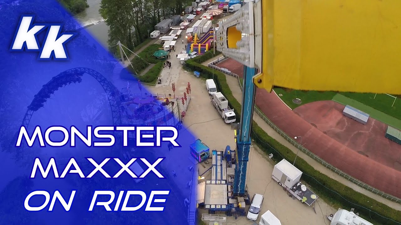 Monster Maxxx- Fête Foraine de Dole 2016 (On ride/ 1080p 60 fps) - YouTube