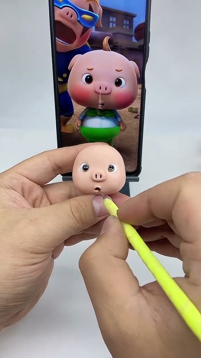 Make a Pig Man Xiao Dai Dai 🐖 #handmade #clayart #sculpture # ...