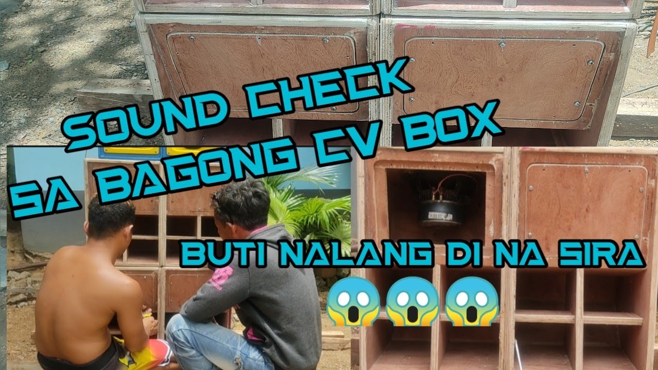 Sound test nang bagong CV BOX D8 || May mali sa set up😱 #soundcheck ...