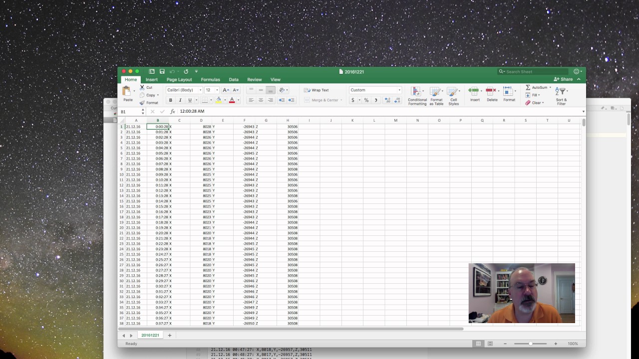 Handling SAM-III Data in Excel - YouTube