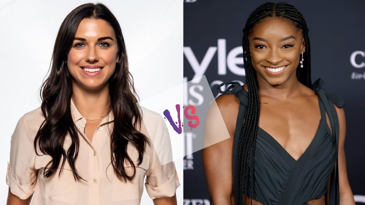 Alex Morgan vs Simone Biles Lifestyle Comparison 2024 - YouTube