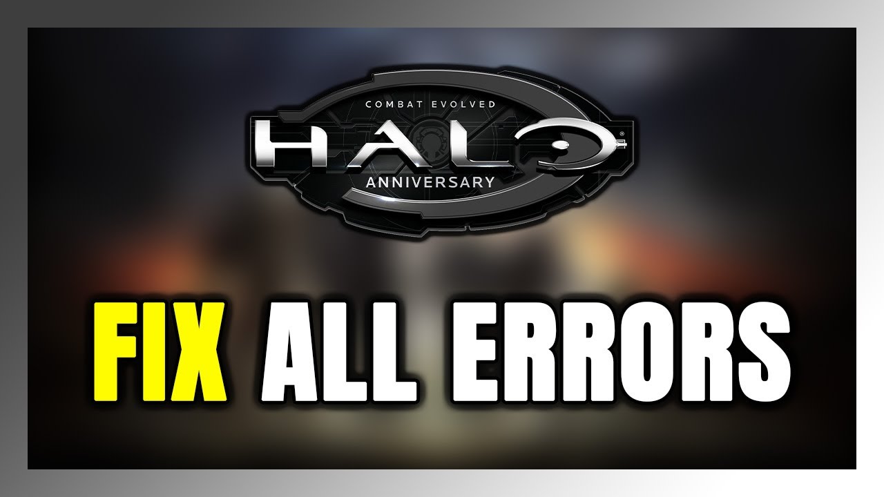How to FIX Halo: Combat Evolved Anniversary All Errors - YouTube