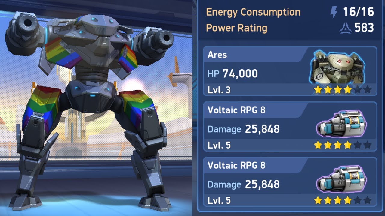 mech arena ares voltaic rpg 8 | mech arena gameplay | mech arena - YouTube