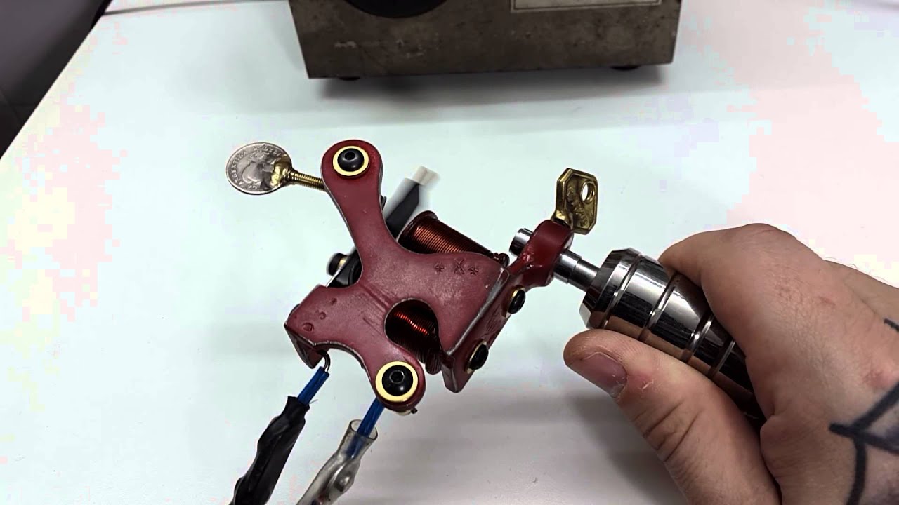 4x4 Handmade Tattoo Machine. Maquinas de tatuar artesanales - YouTube