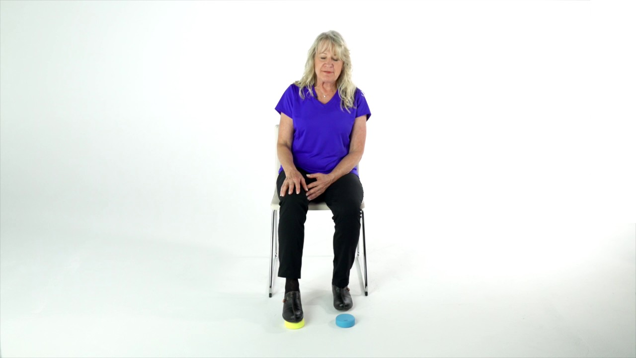 Crossover Step to Target Exercises using FitMi Home Rehab Device for ...