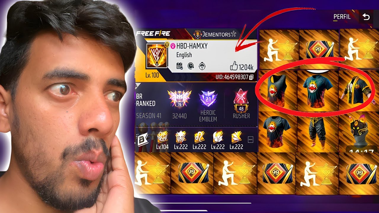 I Found The Rarest Free Fire Accounts Ever - YouTube
