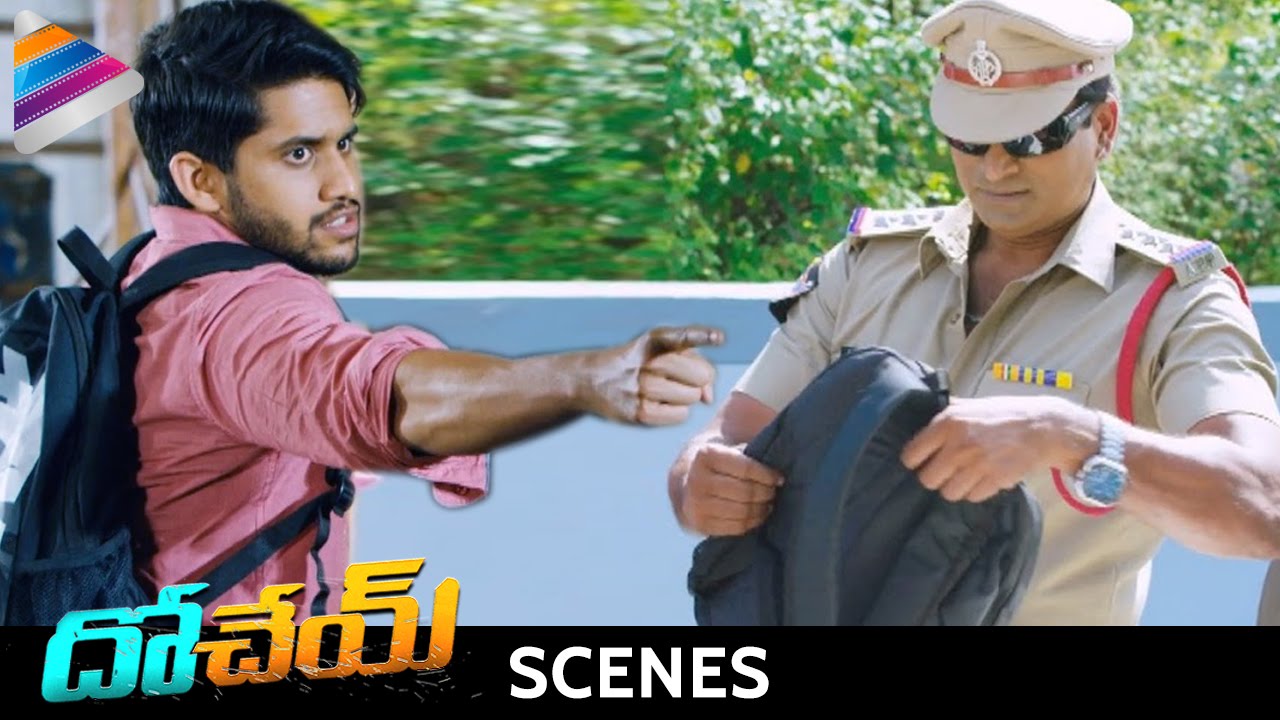 Naga Chaitanya misleads the police | Dohchay Telugu Movie Action Scenes ...