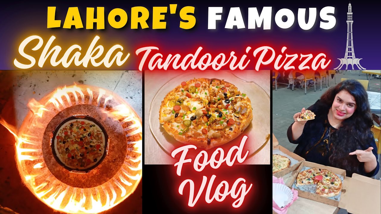 Shaka Tandori Pizza I Lahori Khabay I Tandoori Naan Pizza in Lahore ...