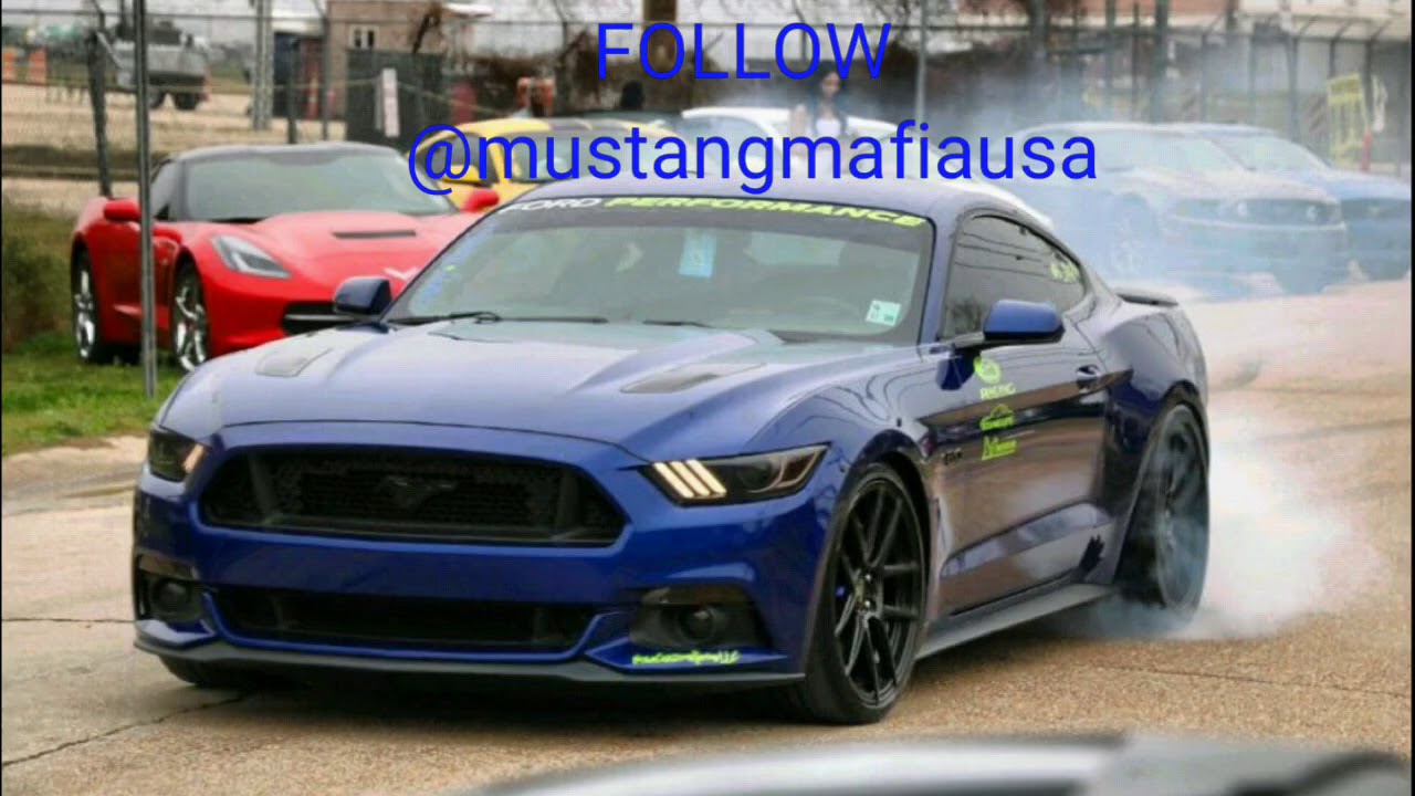 MUSTANG MAFIA'S PONIES SLIDING & SENDING SMOKE - YouTube