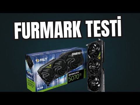 Palit RTX 5070Tİ Gaming Pro-S Furmark Testi Ve İlk İzlenim