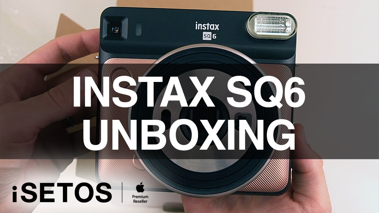 FUJIFILM Instax Square SQ6 unboxing - YouTube