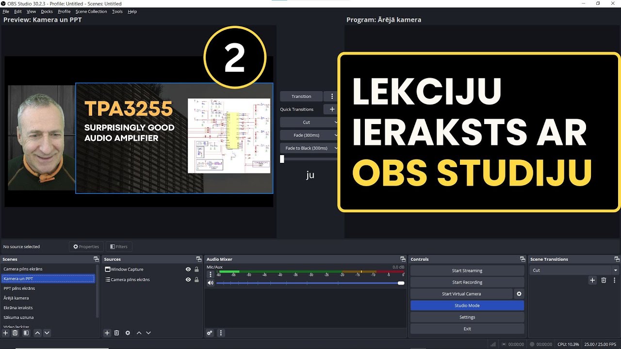 002 OBS iespēju apskats - YouTube