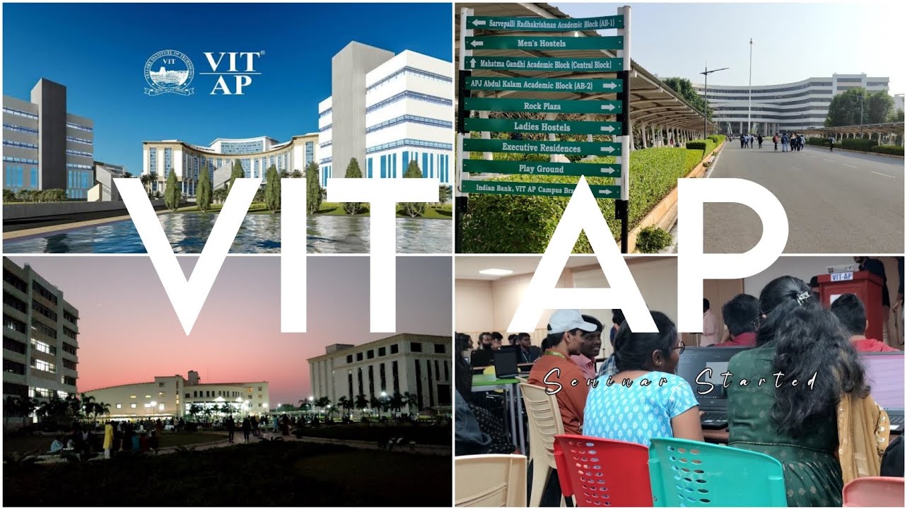 VIT AP vlog | College Vlog | SRM AP to VIT AP | Amravati | Guntur ...