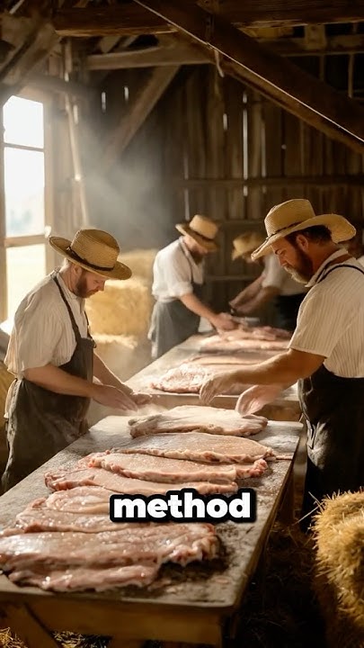 The Incredible Amish Secret: How Do They Preserve Meat WITHOUT Refrigeration? - YouTube