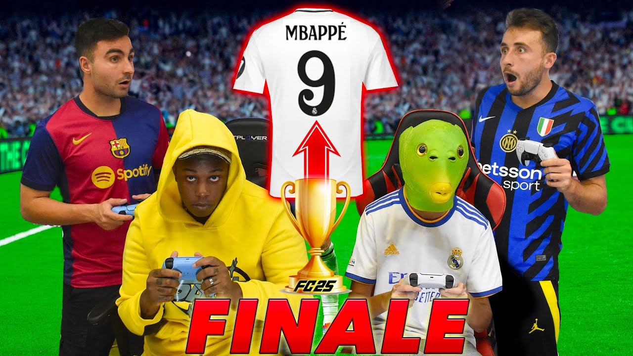 Finale TORNEO FC 25 - Maglia UFFICIALE di MBAPPÈ al VINCITORE! - YouTube