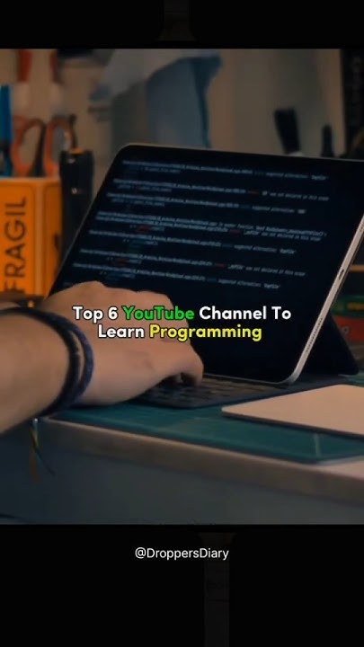 Top 6 youtube channels to learn Programming - YouTube