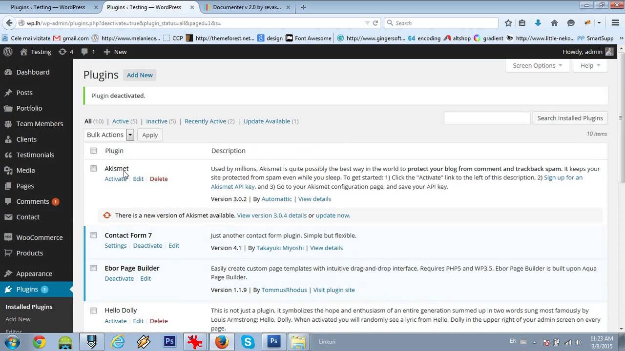 How to uninstall a plugin - YouTube