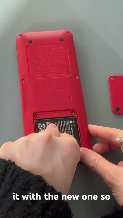 Solve TI-84 Plus CE "Validating OS" Error –Easy Battery Replacement # ...